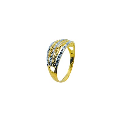Cincin Nabila Razali Emas dan Chrome 916/22K